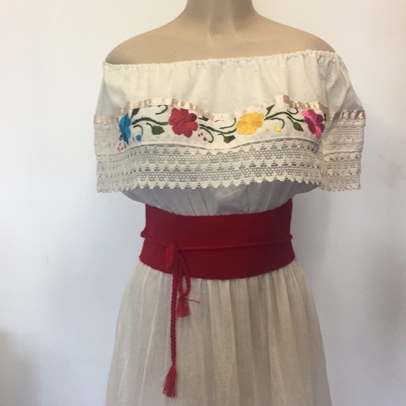 MEXICANA | Other | Red Mexican Faja Belt | Poshmark